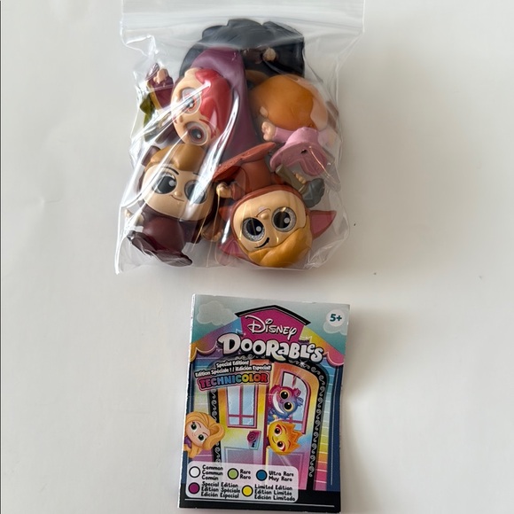 Disney | Toys | Disney Doorables Technicolor Peter Pan Figures | Poshmark